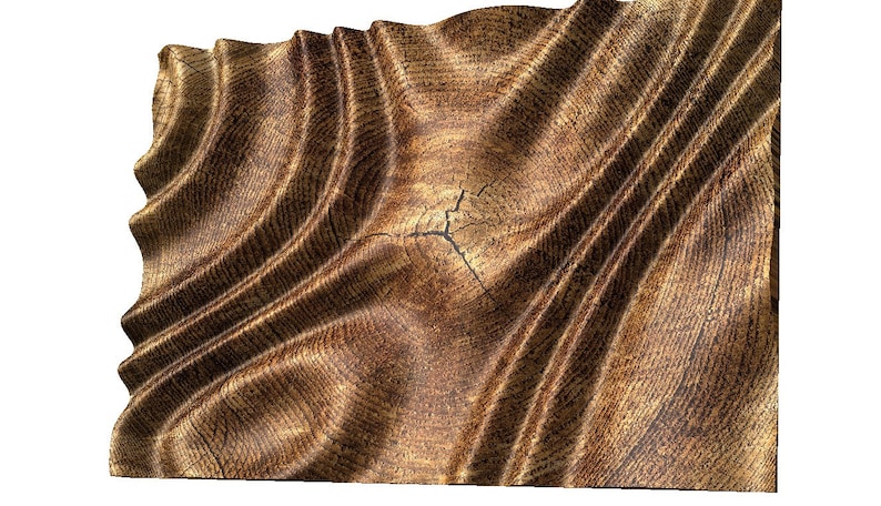 3D Stl Liquid Art Model Parametric Art Wood CNC Mesh for - Etsy