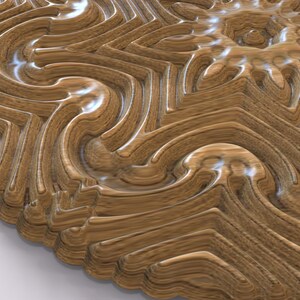 3d Stl Model for Cnc Router. Aspire, Artcam, Carveco, Fusion 360, Etc ...