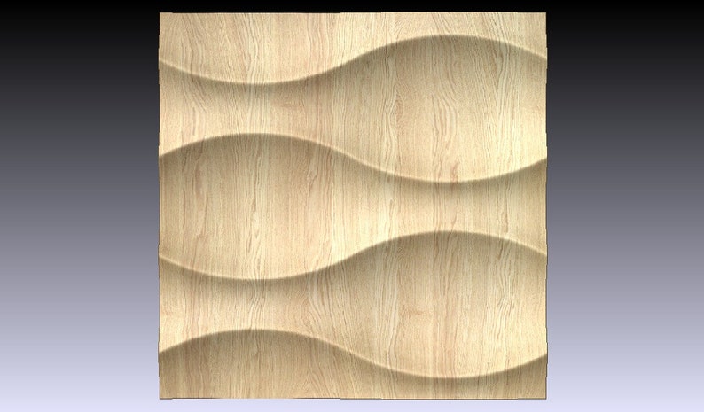 3d Stl Model-panel for Cnc Router 3D Print or Mold. Aspire - Etsy