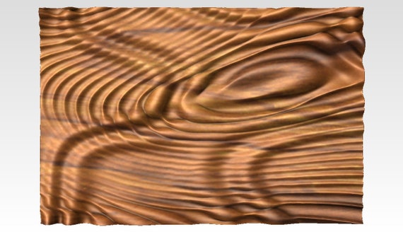 Liquid Art 3D Model Parametric Art Wood 3D STL CNC Mesh for - Etsy