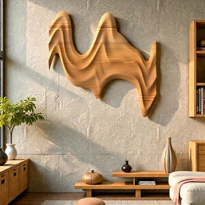 3D Wave Panel STL File – CNC Router Relief Model. Instant Download. - Etsy