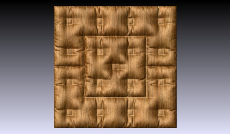 3d Stl Model-panel for Cnc Router 3D Print or Mold. Aspire - Etsy