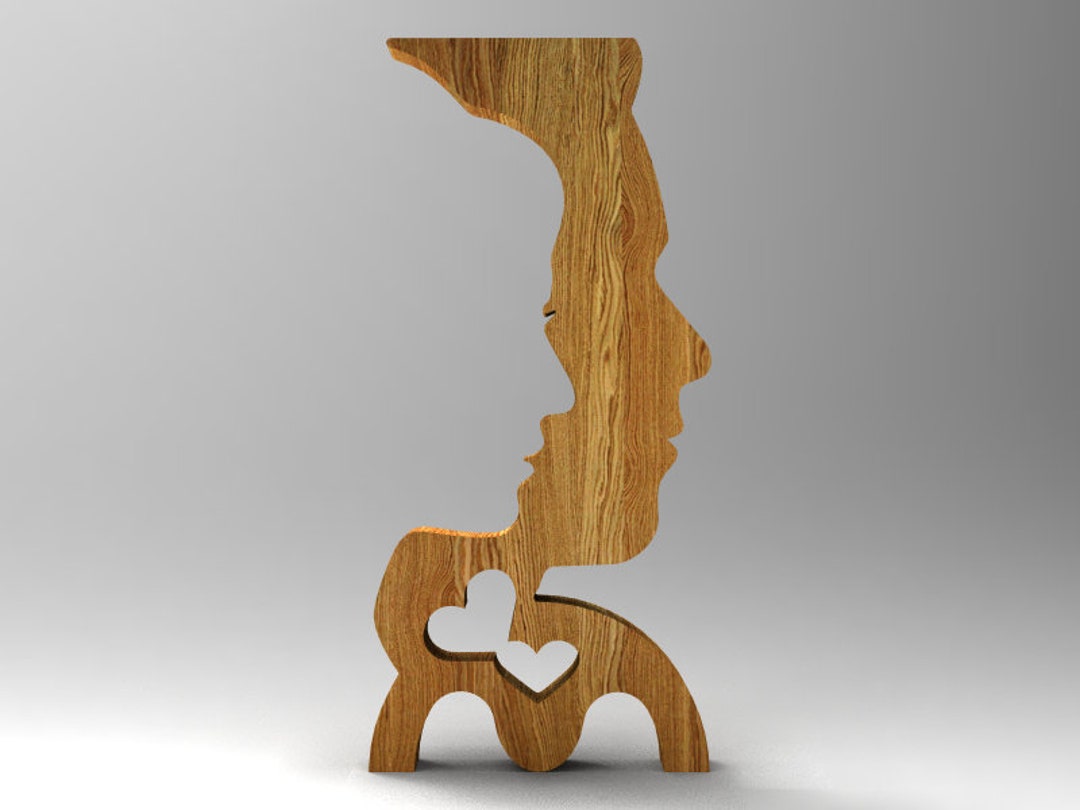 Man and Woman Statue, Cnc File (stl, Ai, Dxf, Eps Formats) - Etsy