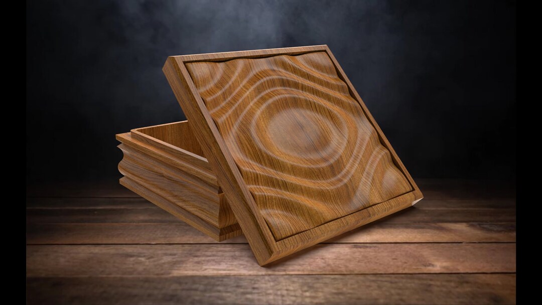 Jewelry Box - Files for CNC (stl, Ai, Svg, Dxf, Eps) - Etsy