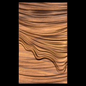 Art 3D Model Parametric Art Wood 3D STL CNC Mesh for Carving With CNC ...