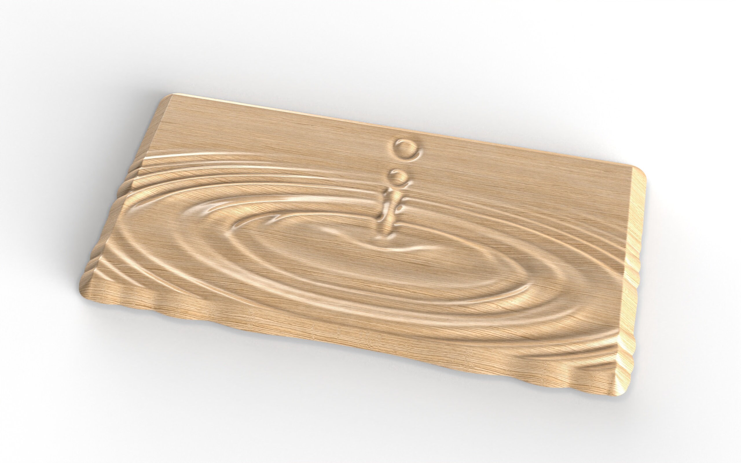 Rain Drop-3d Stl Model for Cnc Router. Aspire, Artcam, Carveco, Fusion ...