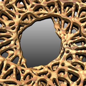 3d STL Panel, Wavy Model for CNC Carving or 3D Print, Vcarve Pro ...