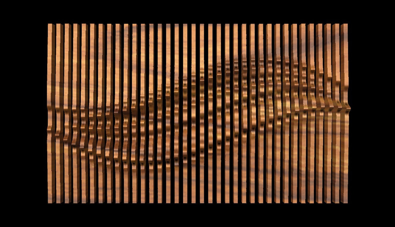 3D Stl Panel Parametric 3D Wall Art Eps Ai Dxf Pdf for - Etsy