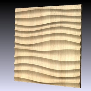 3d Stl Model-panel for Cnc Router, 3D Print or Mold. Aspire, Artcam ...