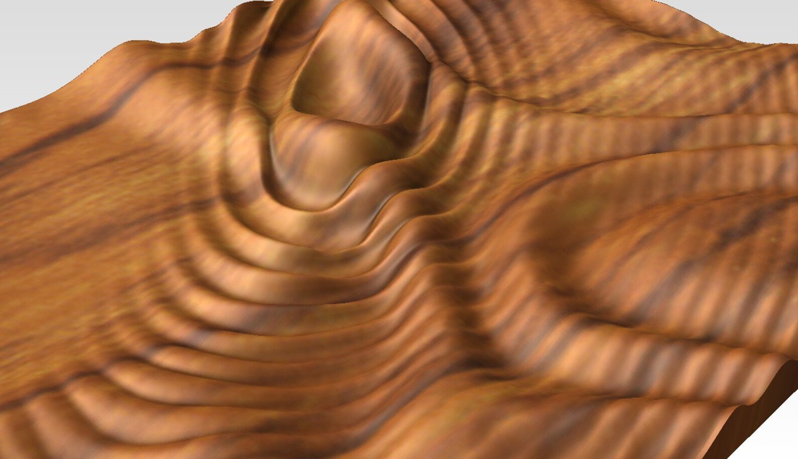 Liquid Art 3D Model Parametric Art Wood 3D STL CNC Mesh for - Etsy