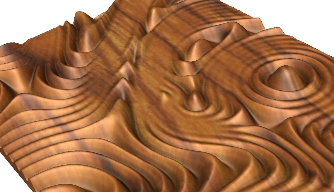 Cnc Files for Wood. 3d Model of Wall Panels STL File CNC - Etsy UK