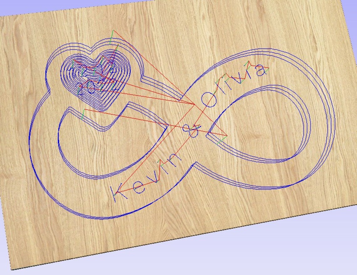 Wedding Date Sign, CNC File, Wood Router Files (stl, Ai, Dxf, Eps) - Etsy