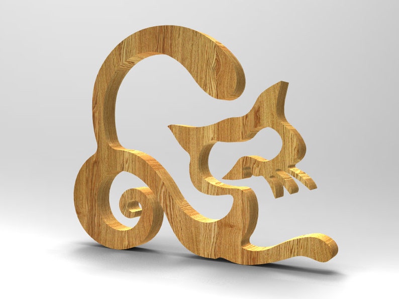 Cat / Gift CNC Files / CNC Files for Wood / CNC Router File / - Etsy