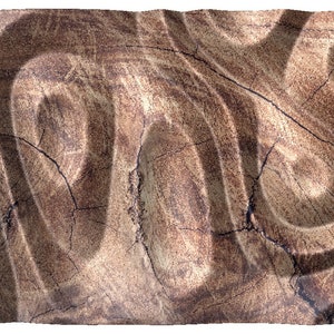 3d STL Panel, Wavy Model for CNC Carving or 3D Print, Vcarve Pro ...