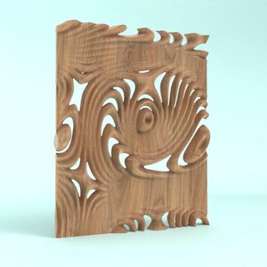 3d STL Panel, Model for CNC Carving or 3D Print, Vcarve Pro, Aspire ...