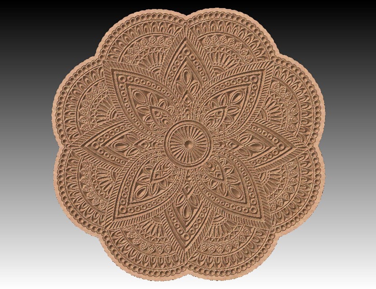 Vector File for V-carving. Files for CNC ai Eps Dxf - Etsy