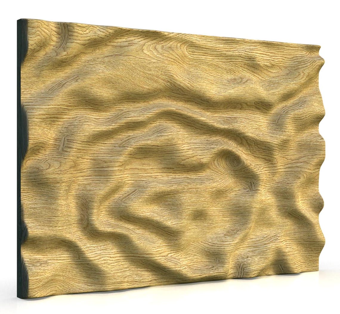 3D Wavy, Wall Panel Design, CNC STL File (digital Download) - Etsy