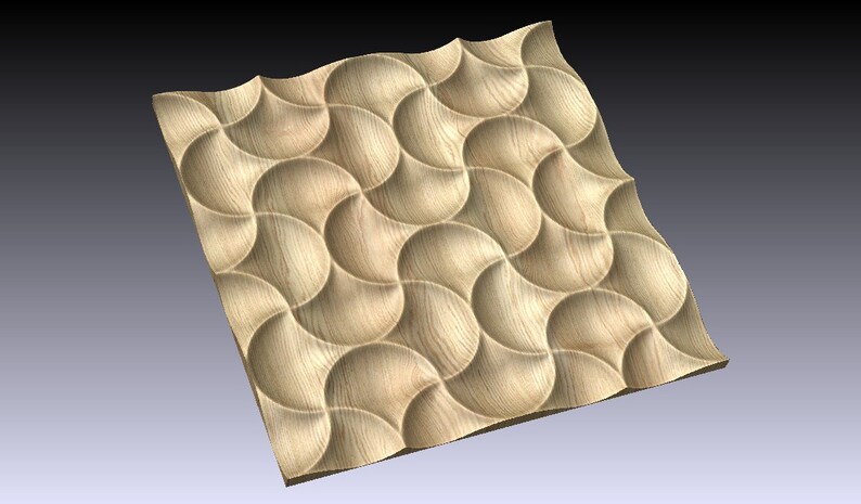 3d Stl Model-panel for Cnc Router, Aspire, Artcam, Carveco, Fusion 360 ...