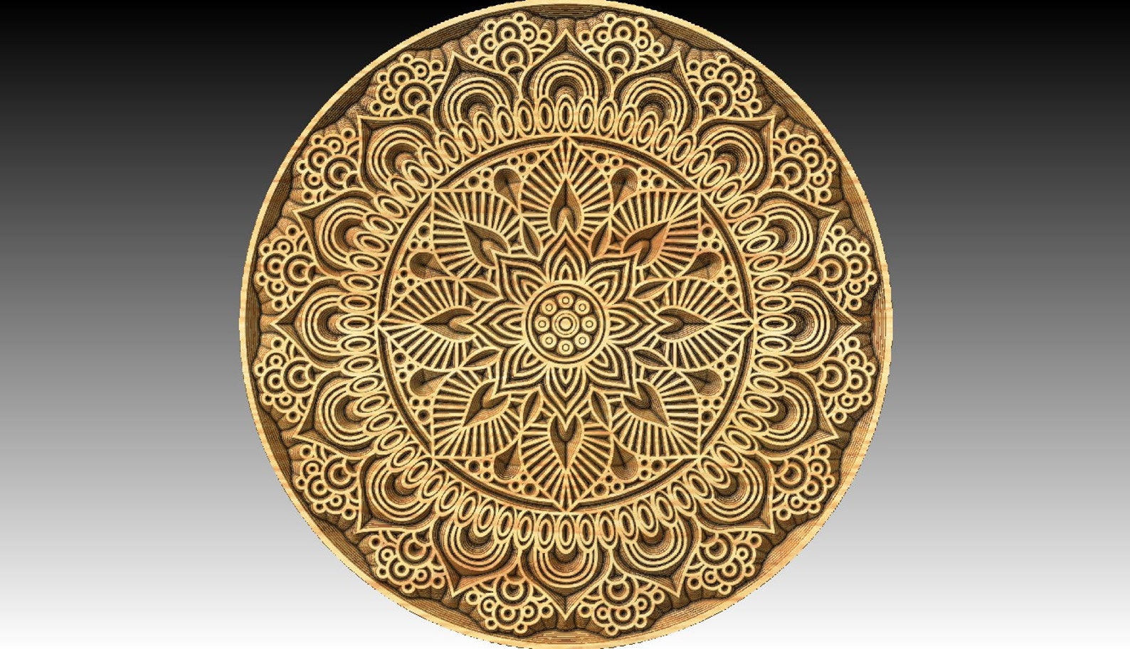 Vector File for V-carving. Files for CNC ai, Eps, Dxf - Etsy