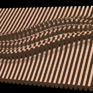 3D Stl Panel, Parametric 3D Wall Art, Eps, Ai, Dxf, Pdf, for Carving ...