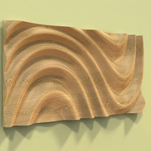 3D Stl File | Wall Panel Design File | CNC Stl File | Dimensional Wall ...