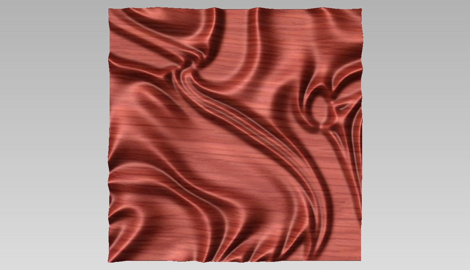 Art 3D Model 3D Stl Panel Crumpled Cloth Wave Surface CNC - Etsy