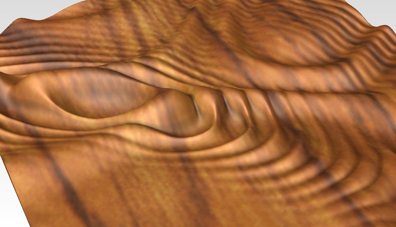 Liquid Art 3D Model Parametric Art Wood 3D STL CNC Mesh for - Etsy