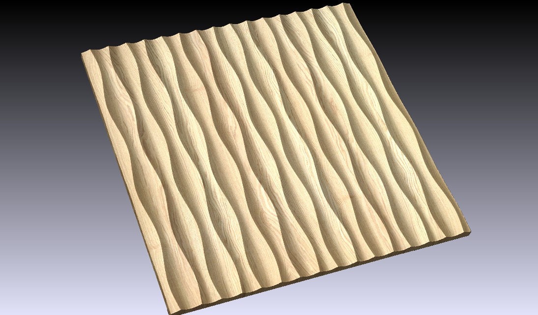 3D STL Model, CNC Router Panel, Wood Carving Design (digital Download ...