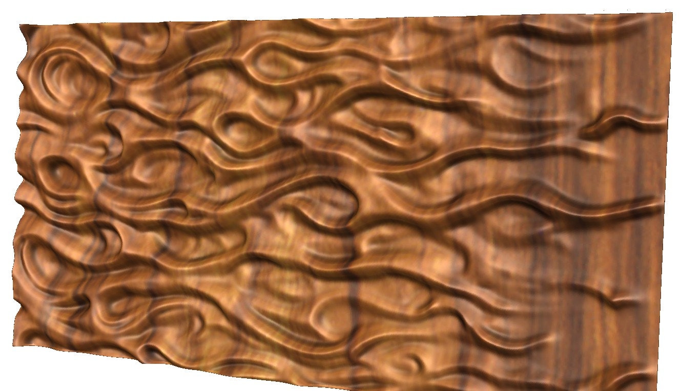 CNC Router 3D STL Model, Wood Carving Relief Artcam Aspire File ...