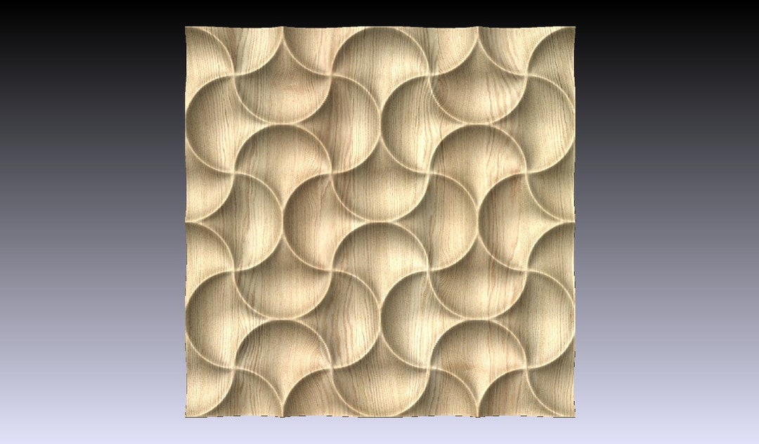 3d Stl Model-panel for Cnc Router, Aspire, Artcam, Carveco, Fusion 360 ...