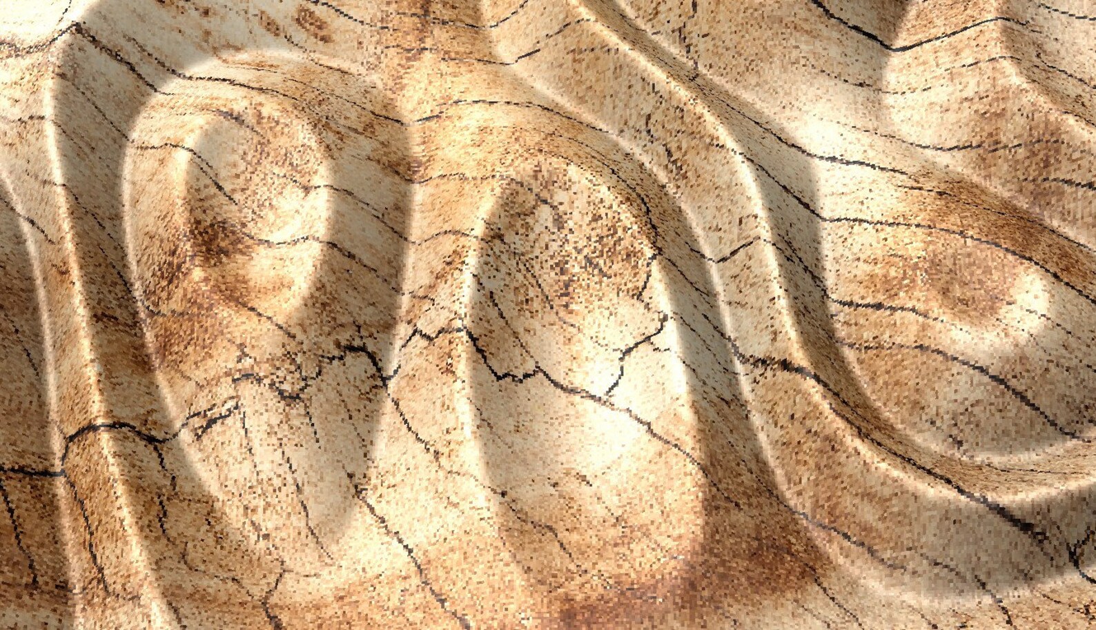 3d STL Panel Wavy Model for CNC Carving or 3D Print Vcarve - Etsy