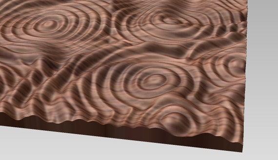 3D Stl Panel Model for CNC Router 3D Model CNC Cutting File Water Drops 3D Wave 3D Wall Panel Vectric Aspire Artcam 3D Print Etsy Australia