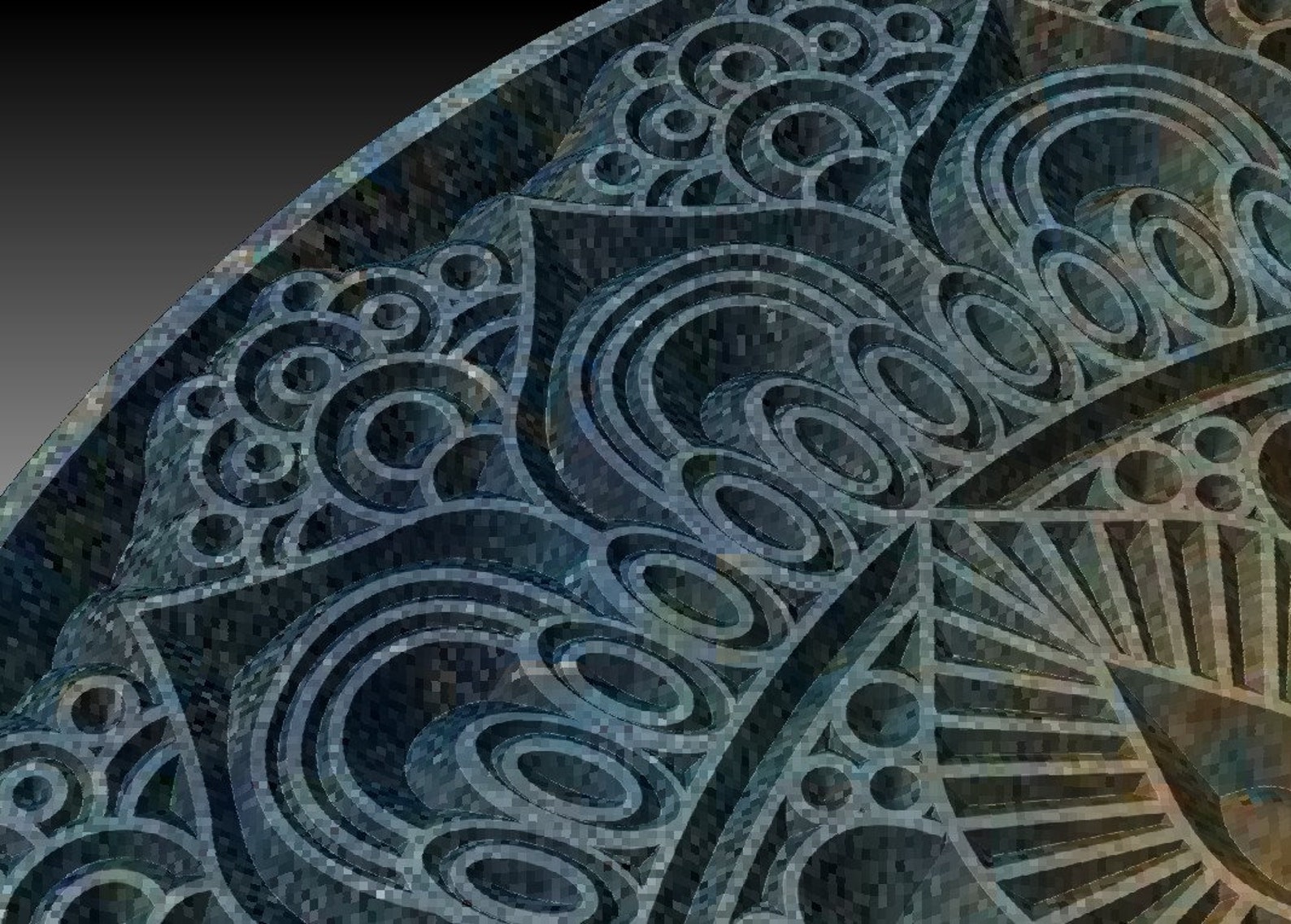 Vector File for V-carving. Files for CNC ai, Eps, Dxf - Etsy