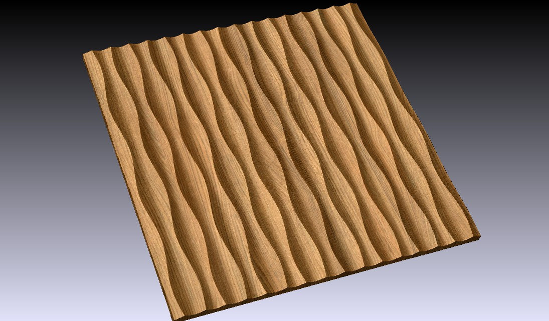 3D STL Model, CNC Router Panel, Wood Carving Design (digital Download ...
