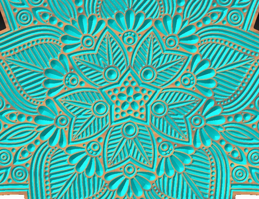 Vector File for V-carving. Files for CNC (ai, Eps, Dxf) - Etsy