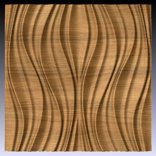 3d Stl Model-panel for Cnc Router. Aspire Vcarve Artcam - Etsy