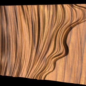 Art 3D Model Parametric Art Wood 3D STL CNC Mesh for Carving With CNC ...
