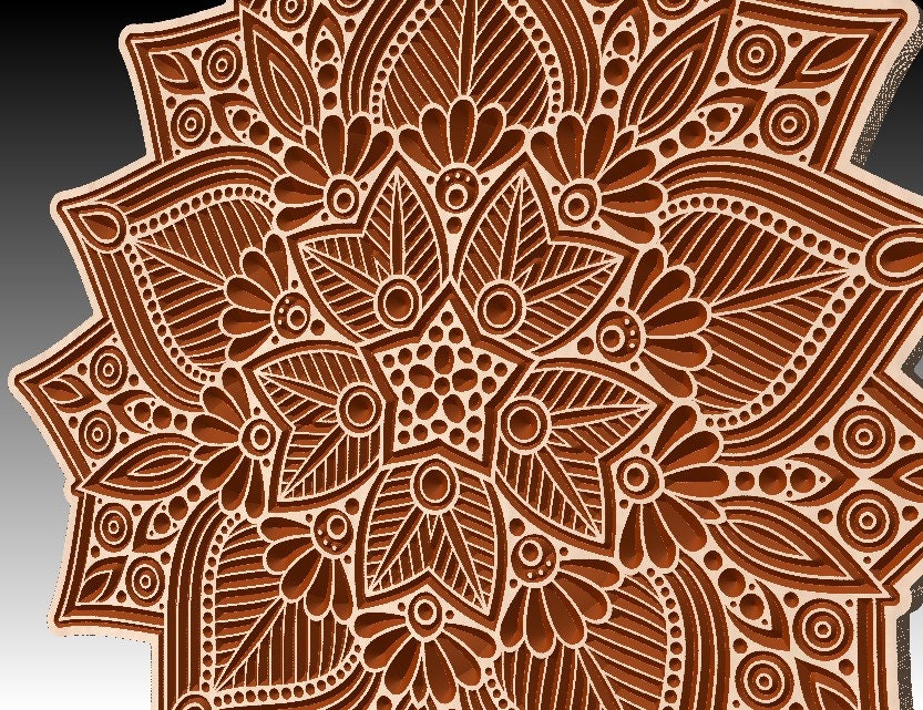 Vector File for V-carving. Files for CNC ai Eps Dxf - Etsy