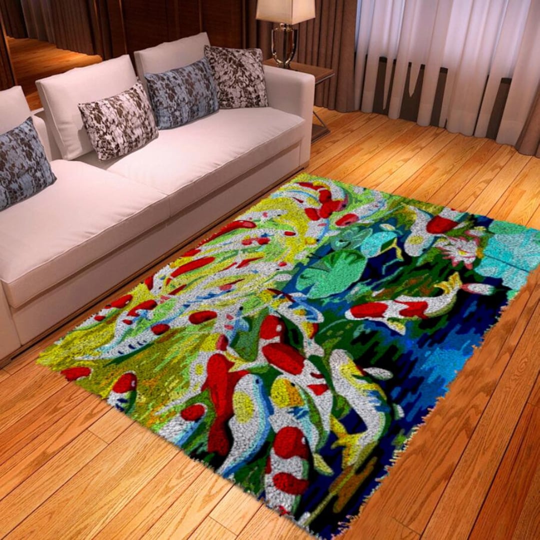 Latch Hook Kits,cozy and Custom: Latch Hook Rug Kits for Personalized ...