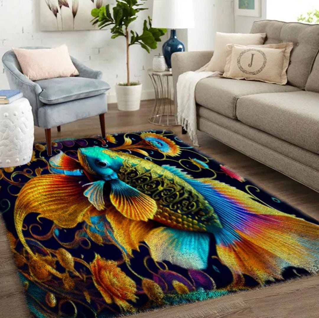 Latch Hook Kits, Large Latch Hook Rug Kit for Adults With Printed ...