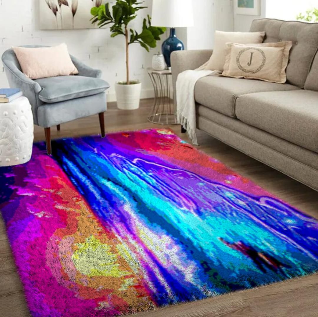 Threaded Treasures: Personalized Latch Hook Rugs - Ideal Gifts for Every Occasion - Etsy