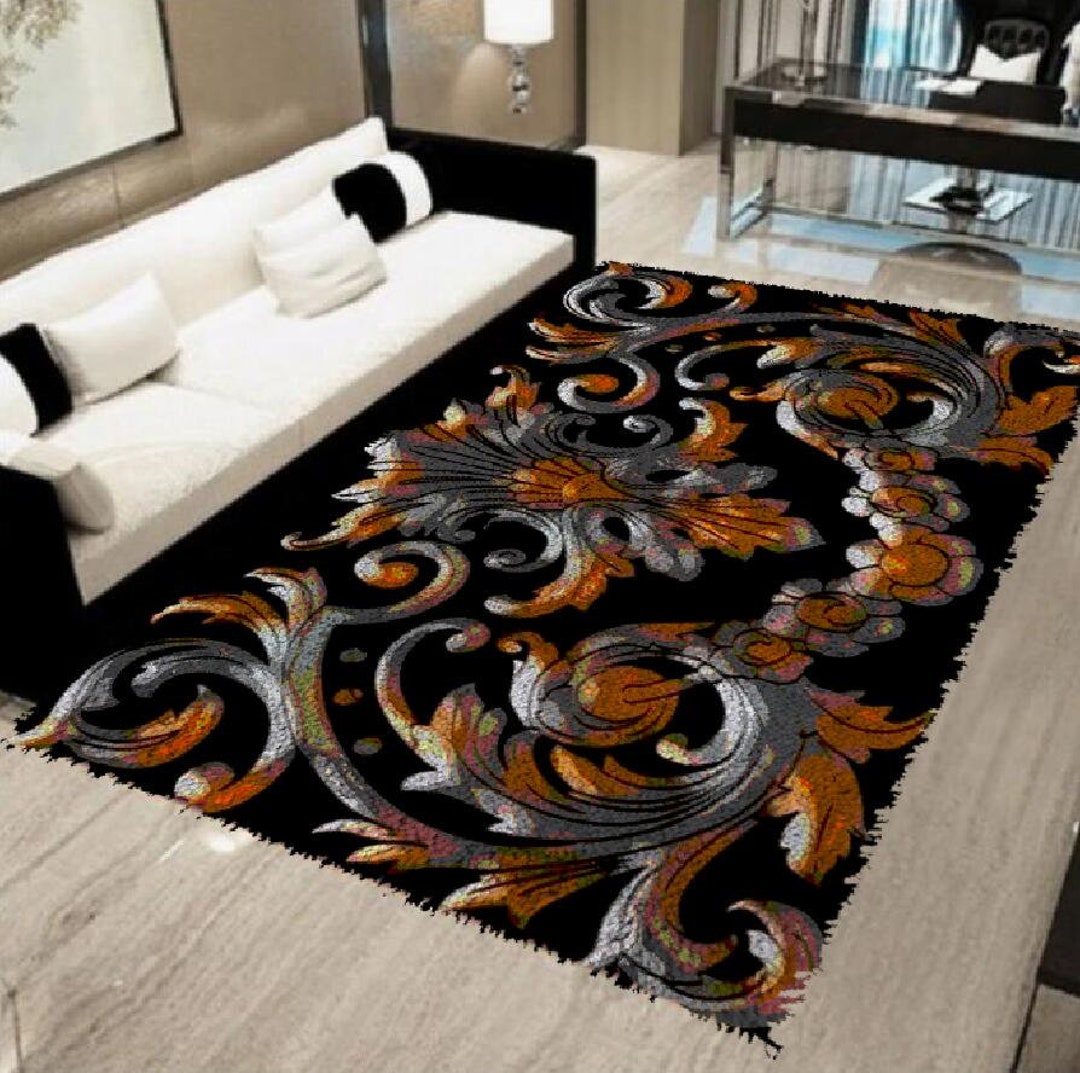 Custom Latch Hook Rug - Scenic Patterns for Cozy Spaces - Etsy