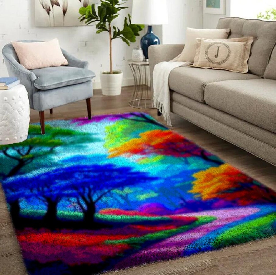 Custom Latch Hook Kit and Rug: Make a One-of-a-kind Floor Statement - Etsy
