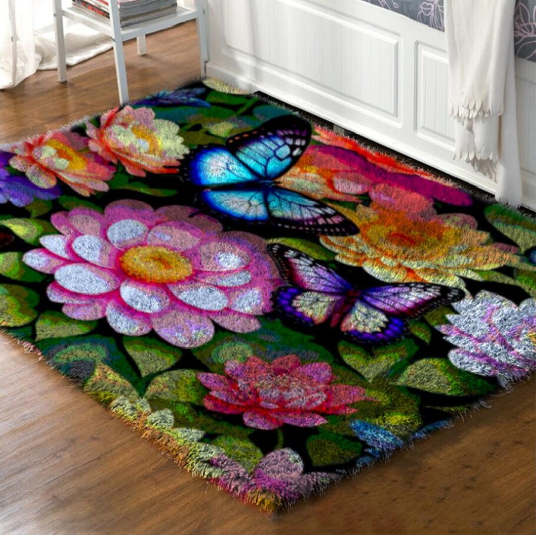 Personalized Doormat Latch Hook Kit and Rug: Welcome Guests With a ...