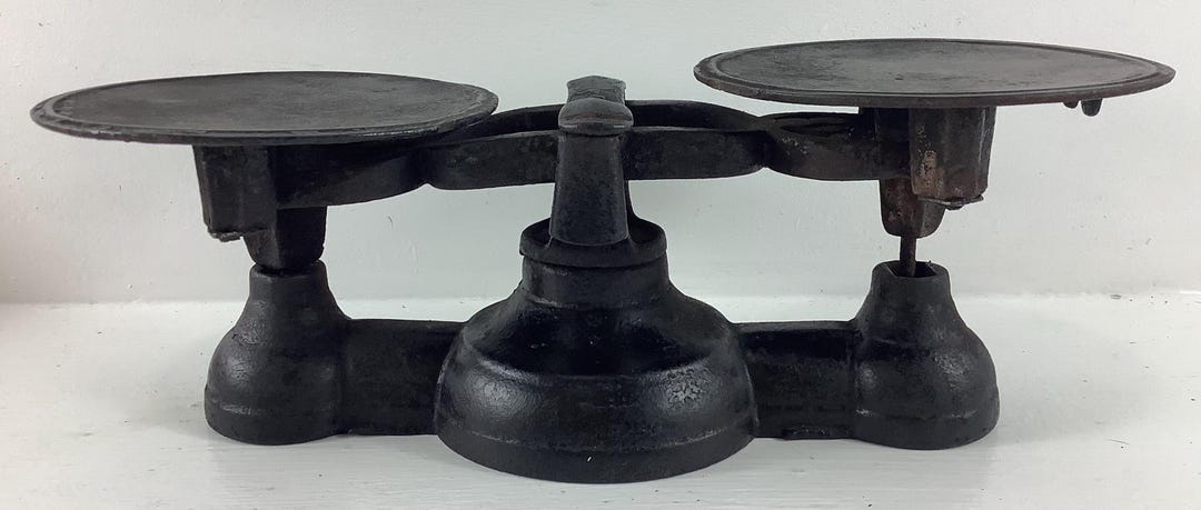 Vintage Metal Weight Scale - Etsy
