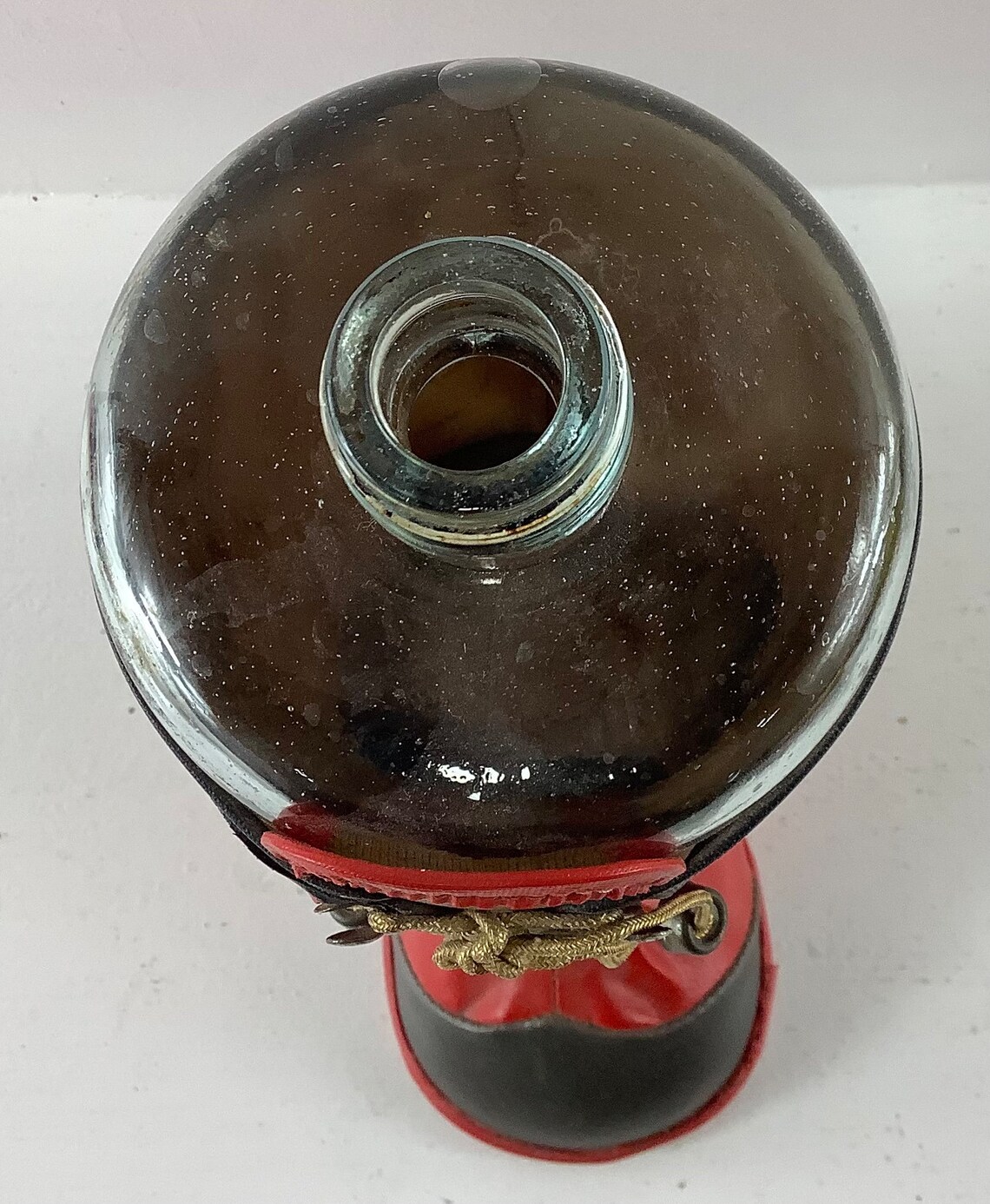 Vintage Red Boot Liquor Decanter Wine Bottle Empty Glass Bottle - Etsy