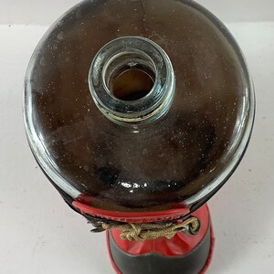 Vintage Red Boot Liquor Decanter Wine Bottle Empty Glass Bottle - Etsy