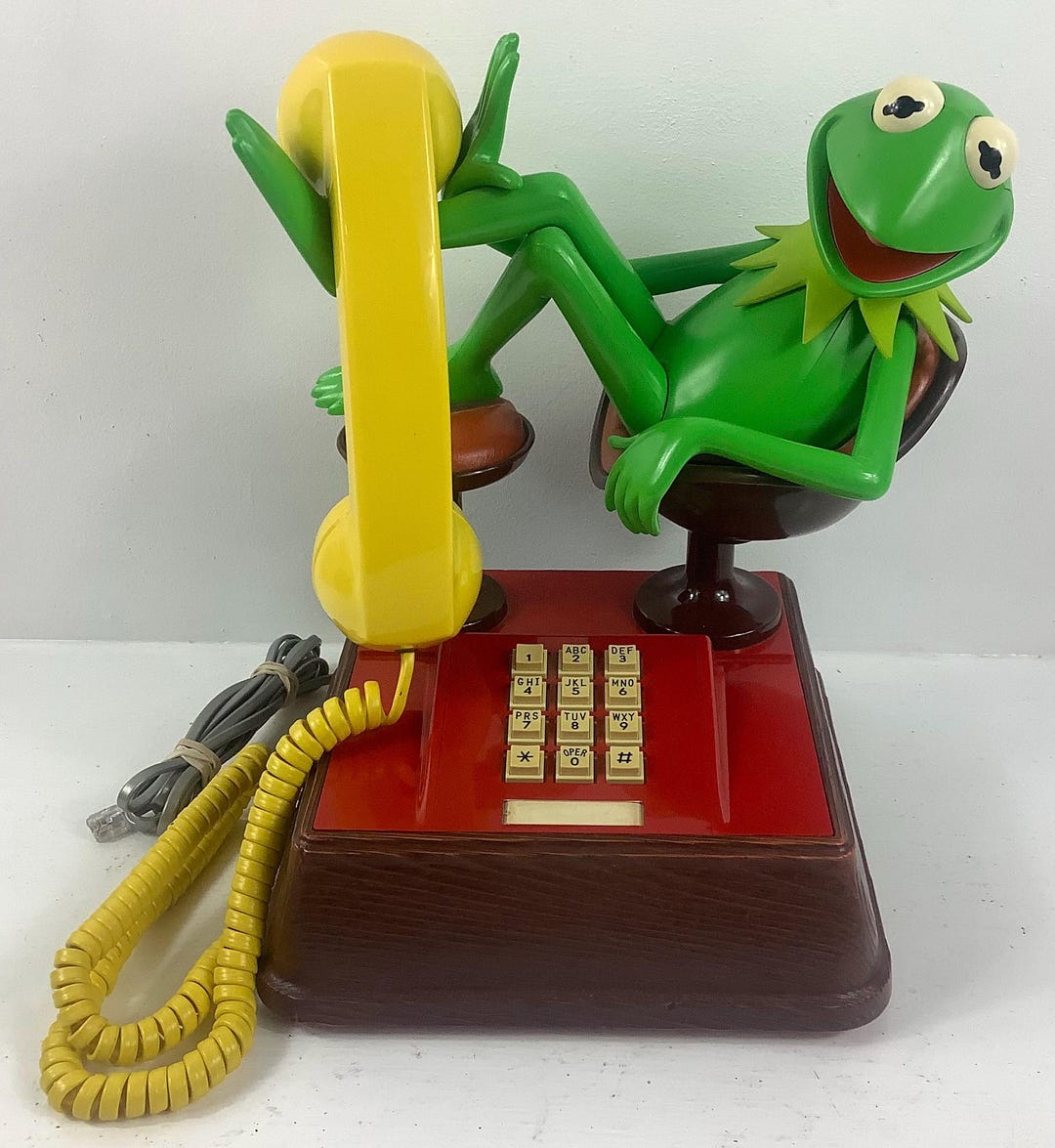 1983 Muppet Kermit the Frog Phone TEBF 8030 ATC American ...