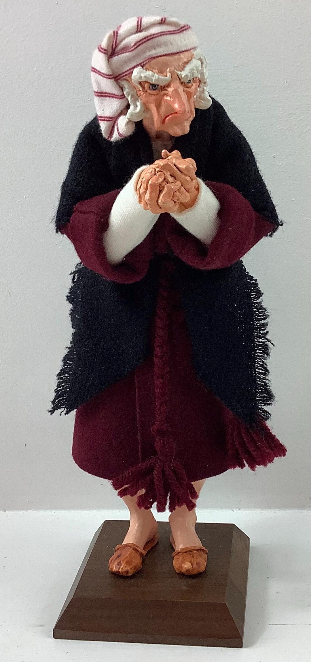 Simpich Character Dolls Scrooge Christmas Carol Doll Figurine 11.5" H ...