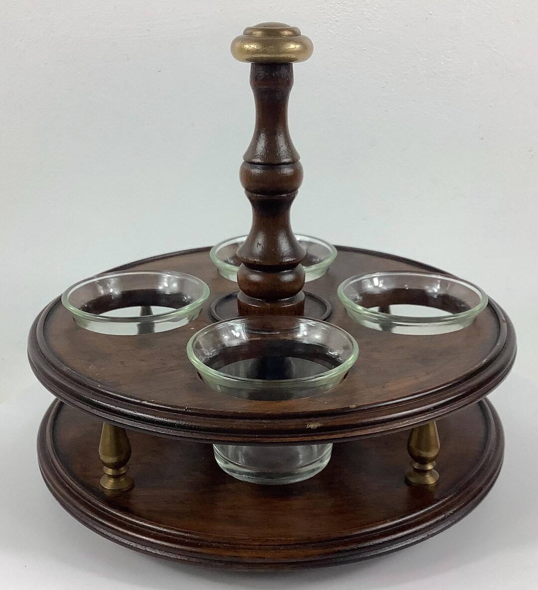 Vtg MCM Mid Century Modern Cruet Stand Condiment Tray Caddy - Etsy